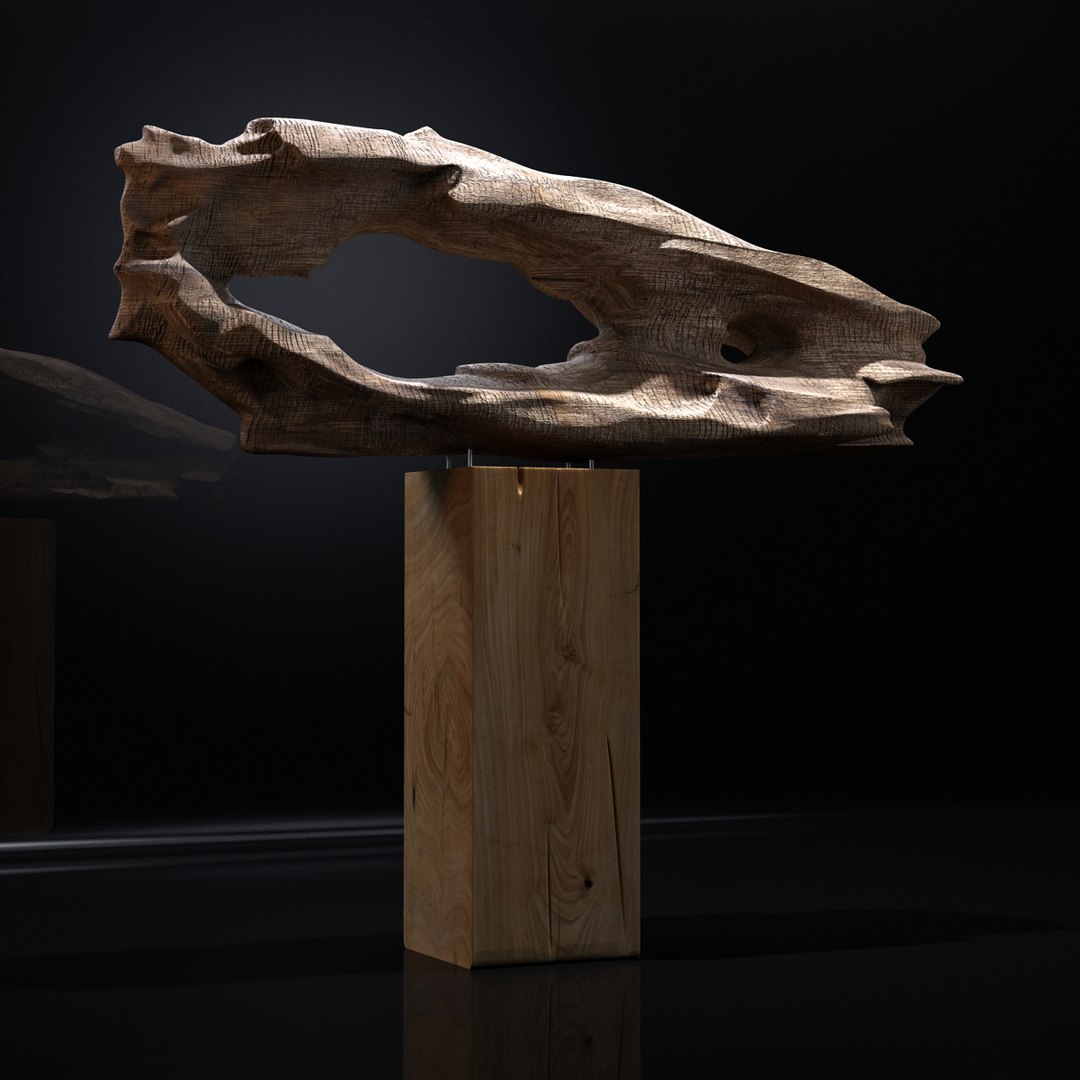 3D Model Teak Sculpture - TurboSquid 1173560