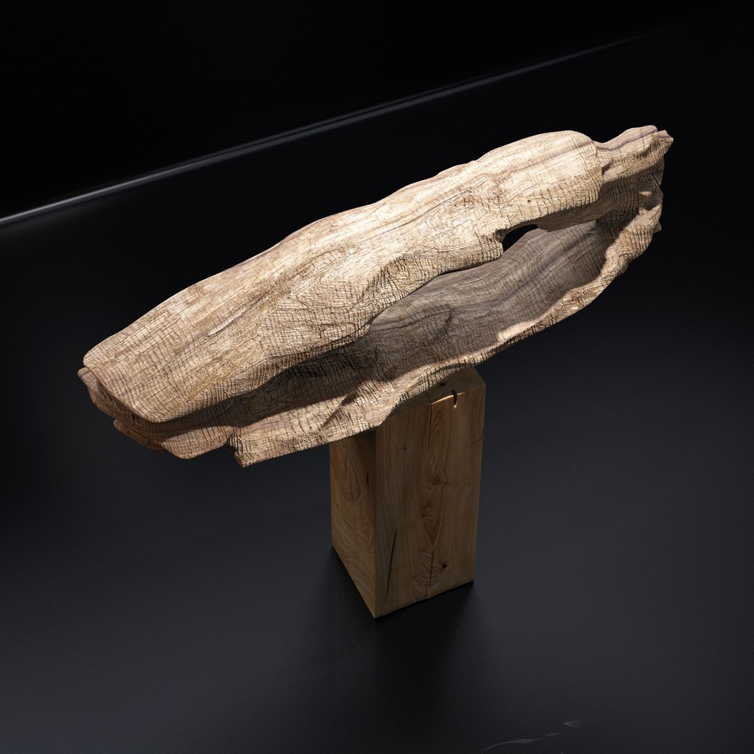3D Model Teak Sculpture - TurboSquid 1173560