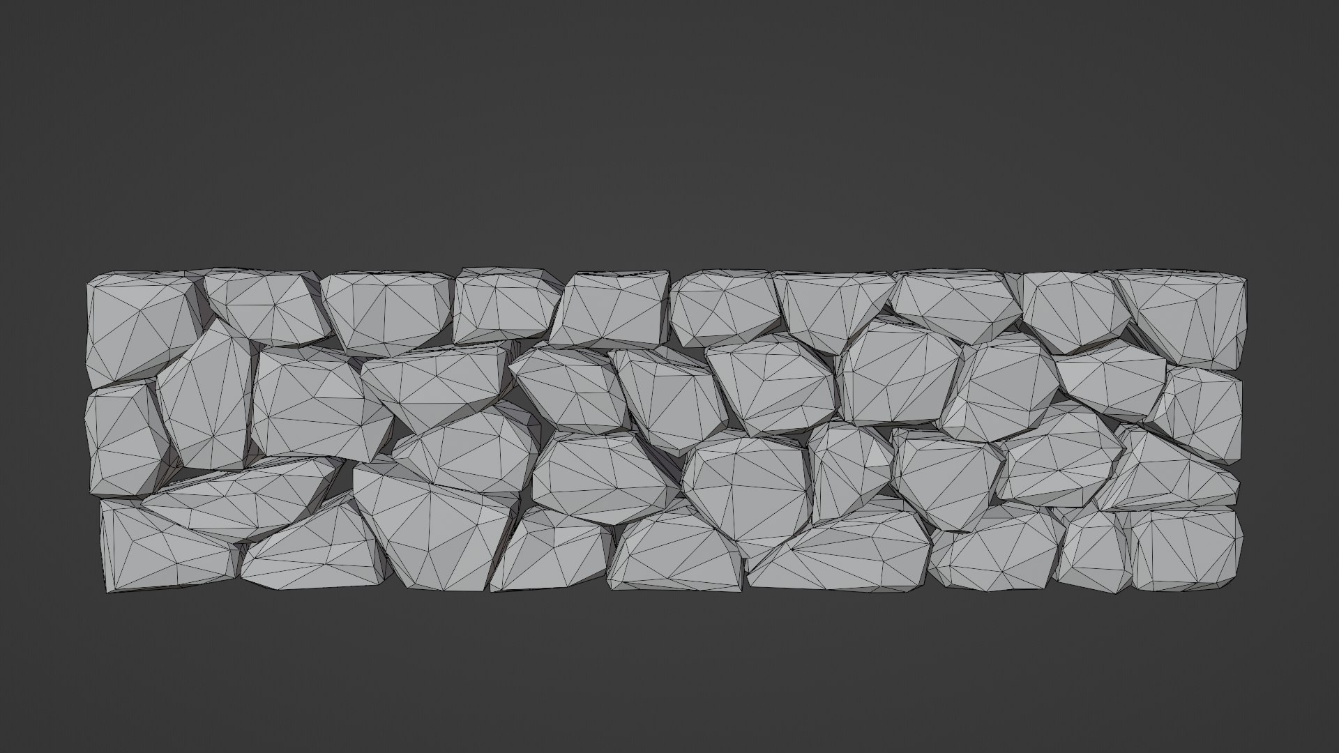 3D Model Stone Wall - TurboSquid 2138537