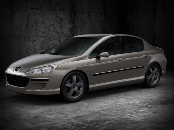 peugeot 407 3d max