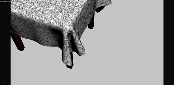 3D table cloth 76cm x model - TurboSquid 1614848