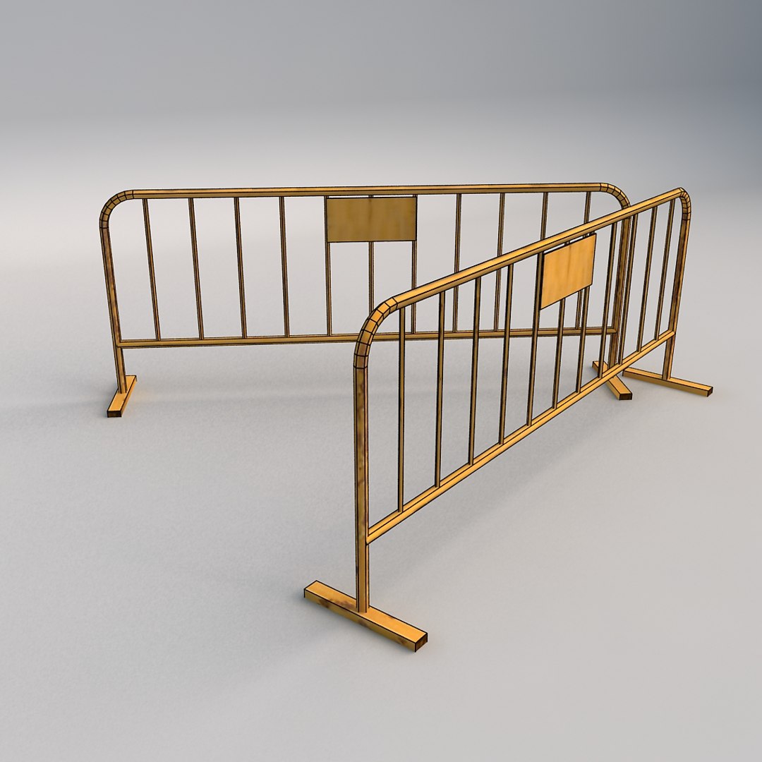 Concrete Barricade 3d 3ds