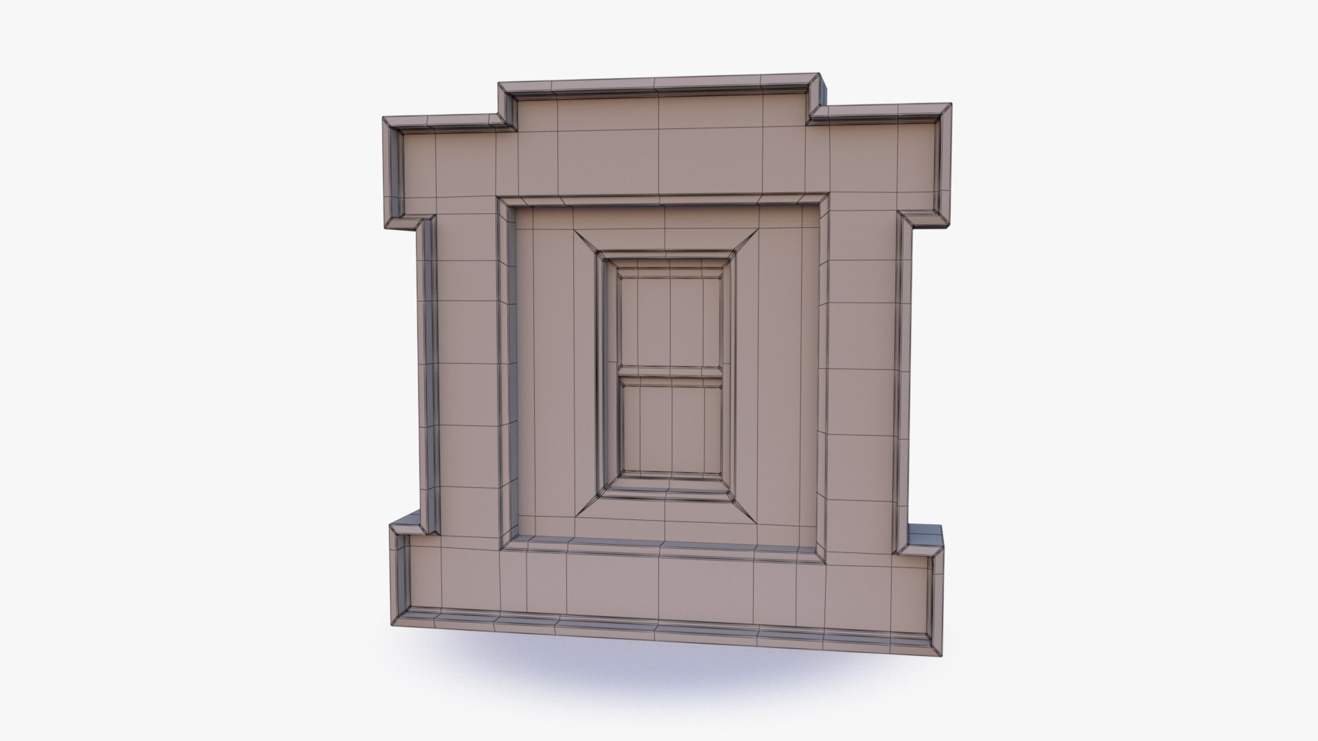 Cement Window 0002 3D Model - TurboSquid 1891607