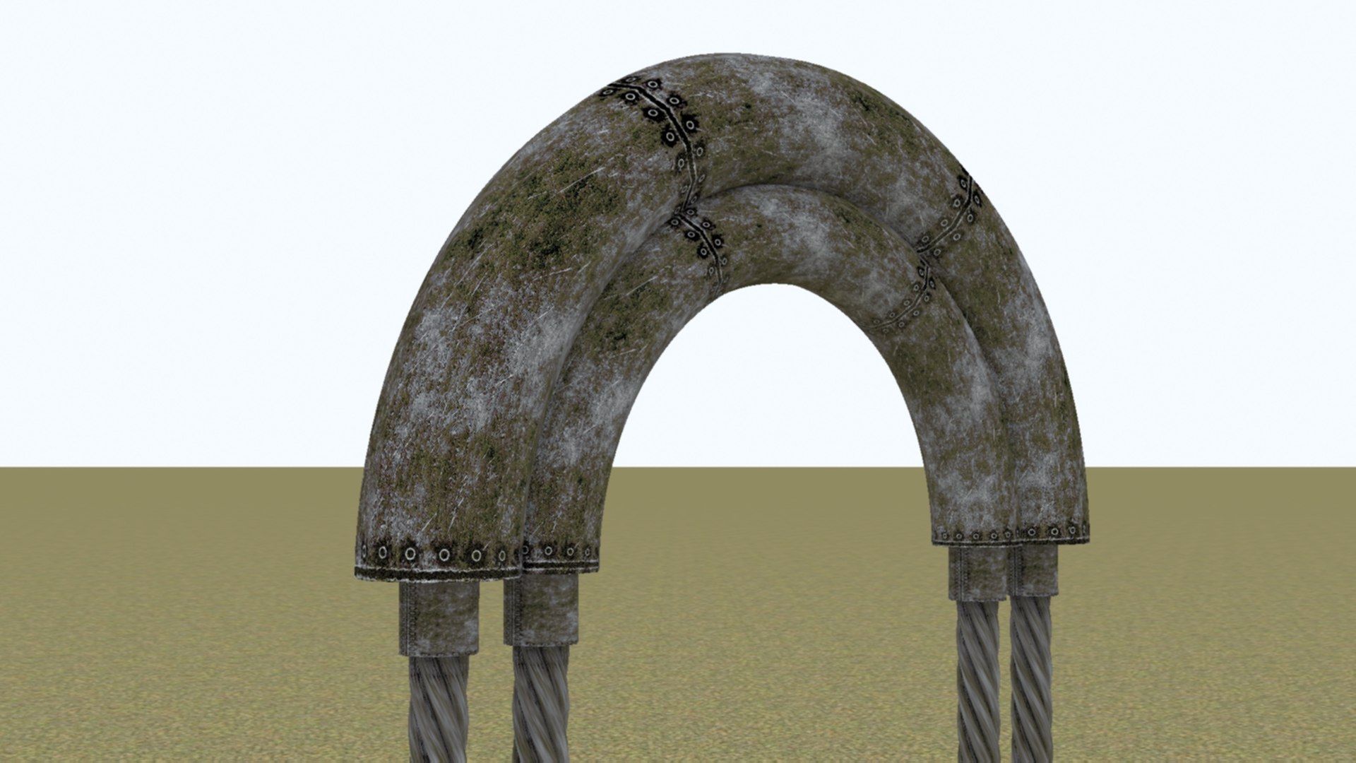 3D Model Wired Beam - TurboSquid 1949929