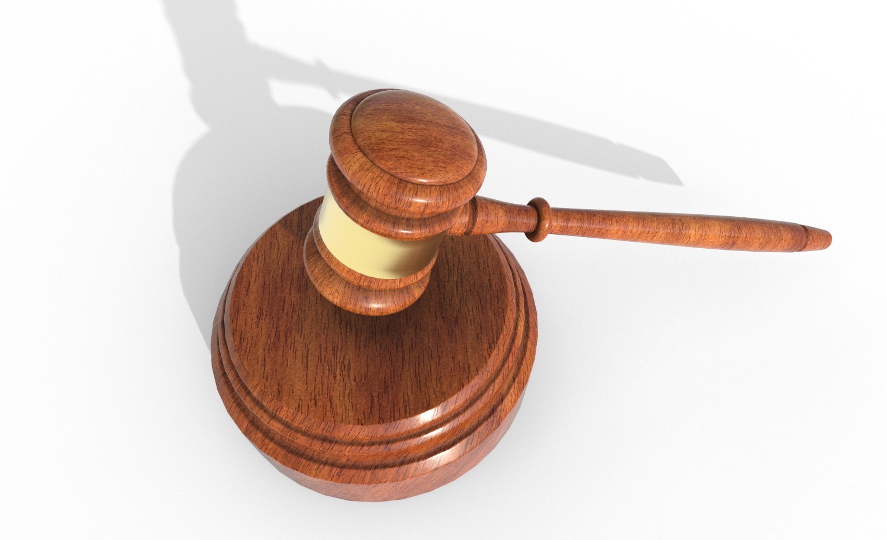 Judge Hammer 3D - TurboSquid 1736453