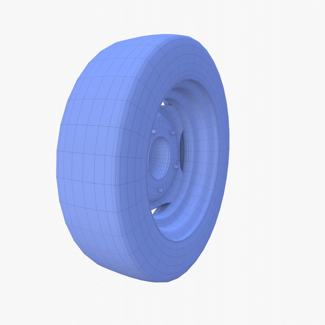 Generic 40s Van Wheel 3D Model - TurboSquid 1931273