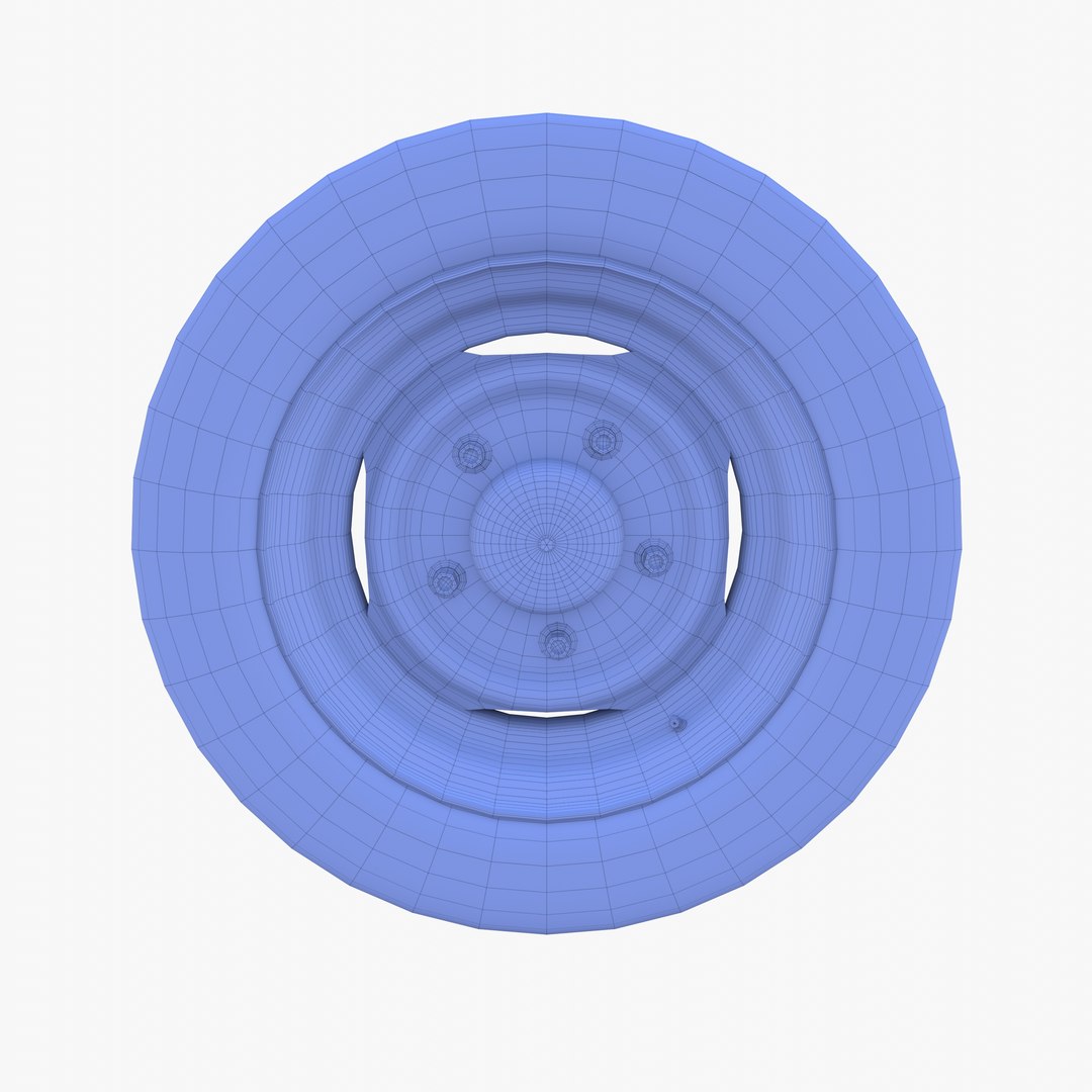 Generic 40s Van Wheel 3D Model - TurboSquid 1931273