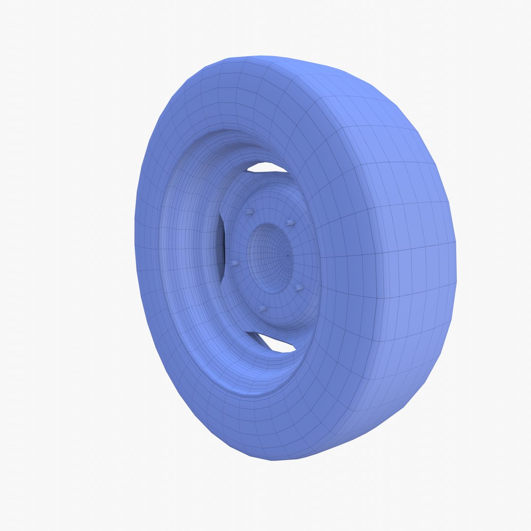 Generic 40s Van Wheel 3D Model - TurboSquid 1931273