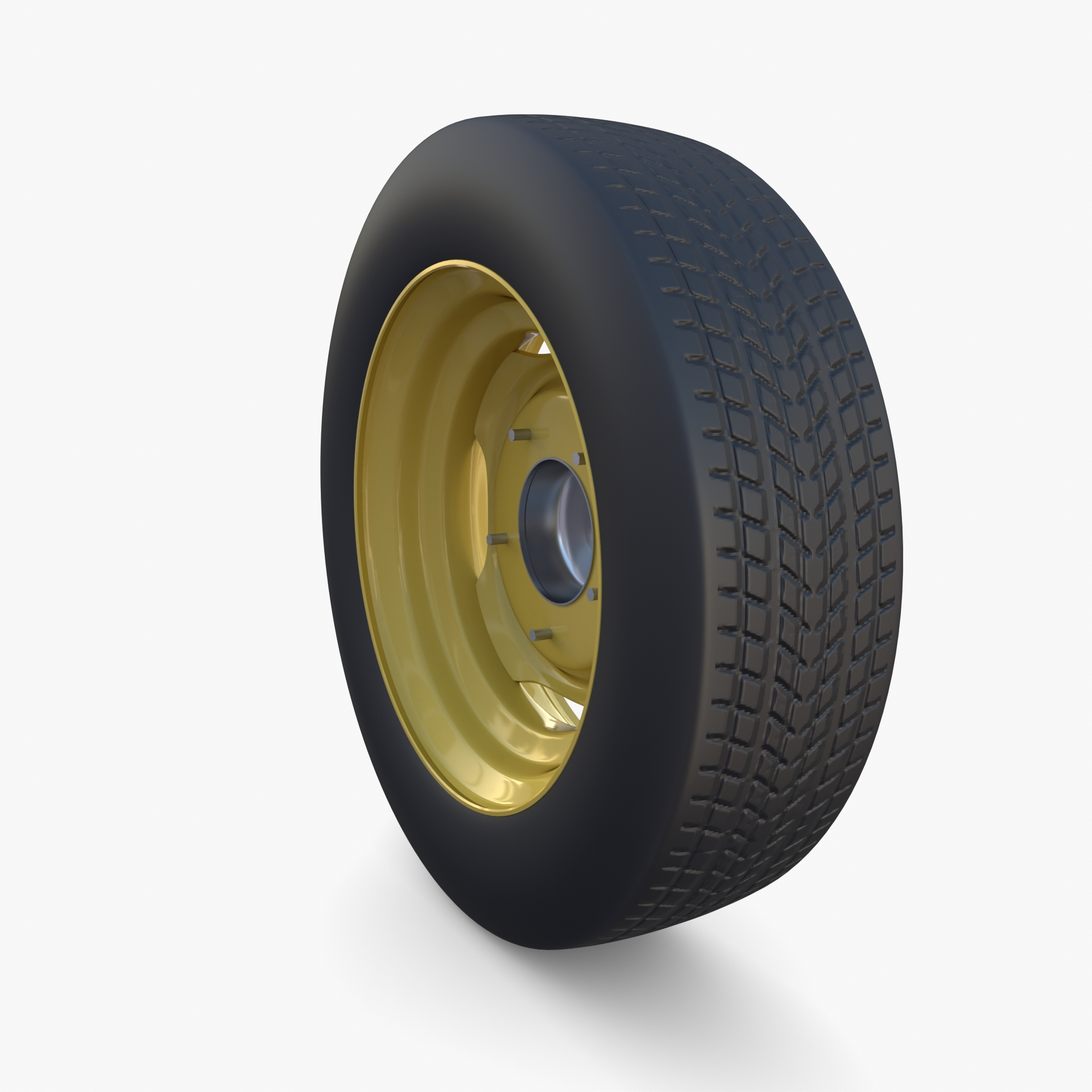 Generic 40s Van Wheel 3D 모델 - TurboSquid 1931273