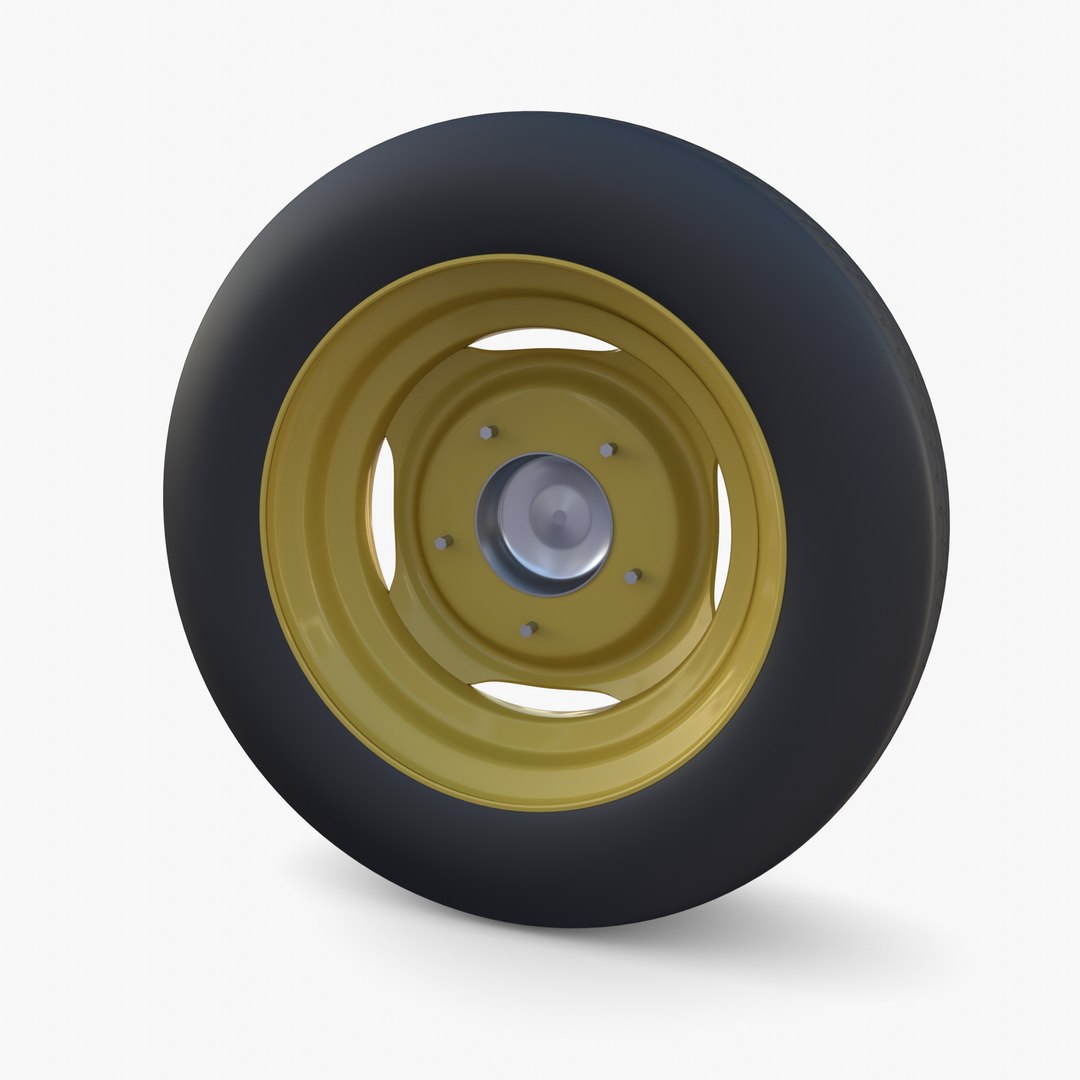 Generic 40s Van Wheel 3D Model - TurboSquid 1931273