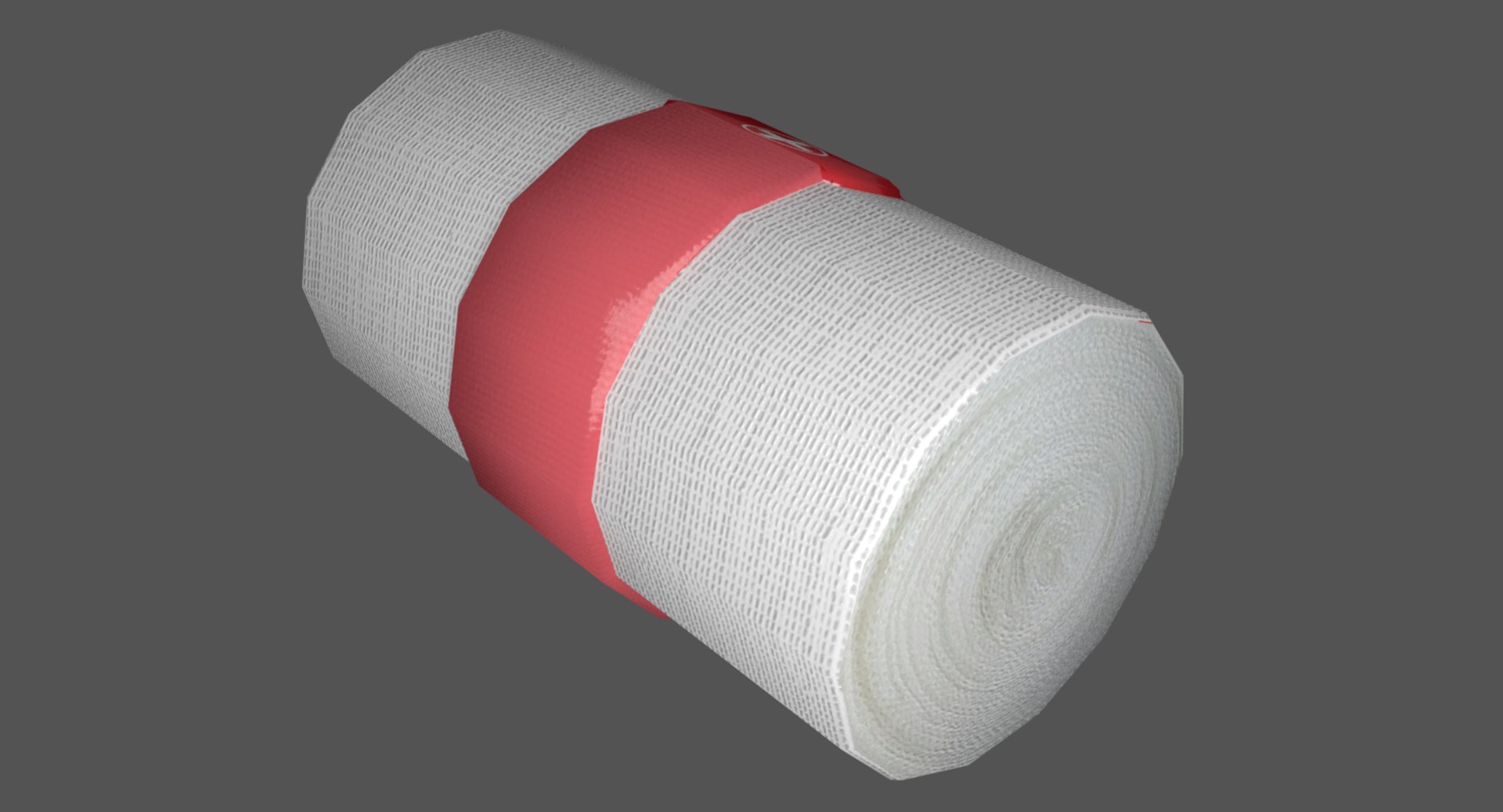 Bandage Red 3D Model - TurboSquid 1249636