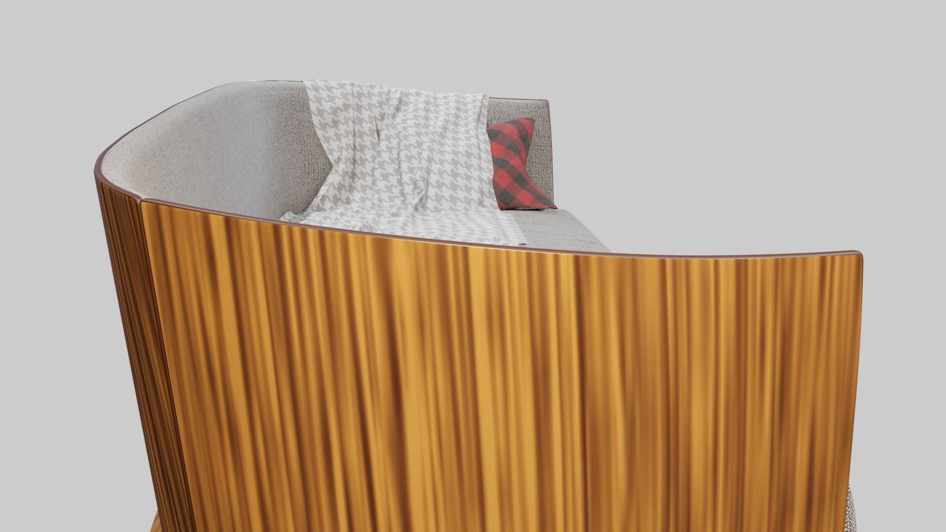 Bentley Home Newent Sofa 3D Model - TurboSquid 1596928