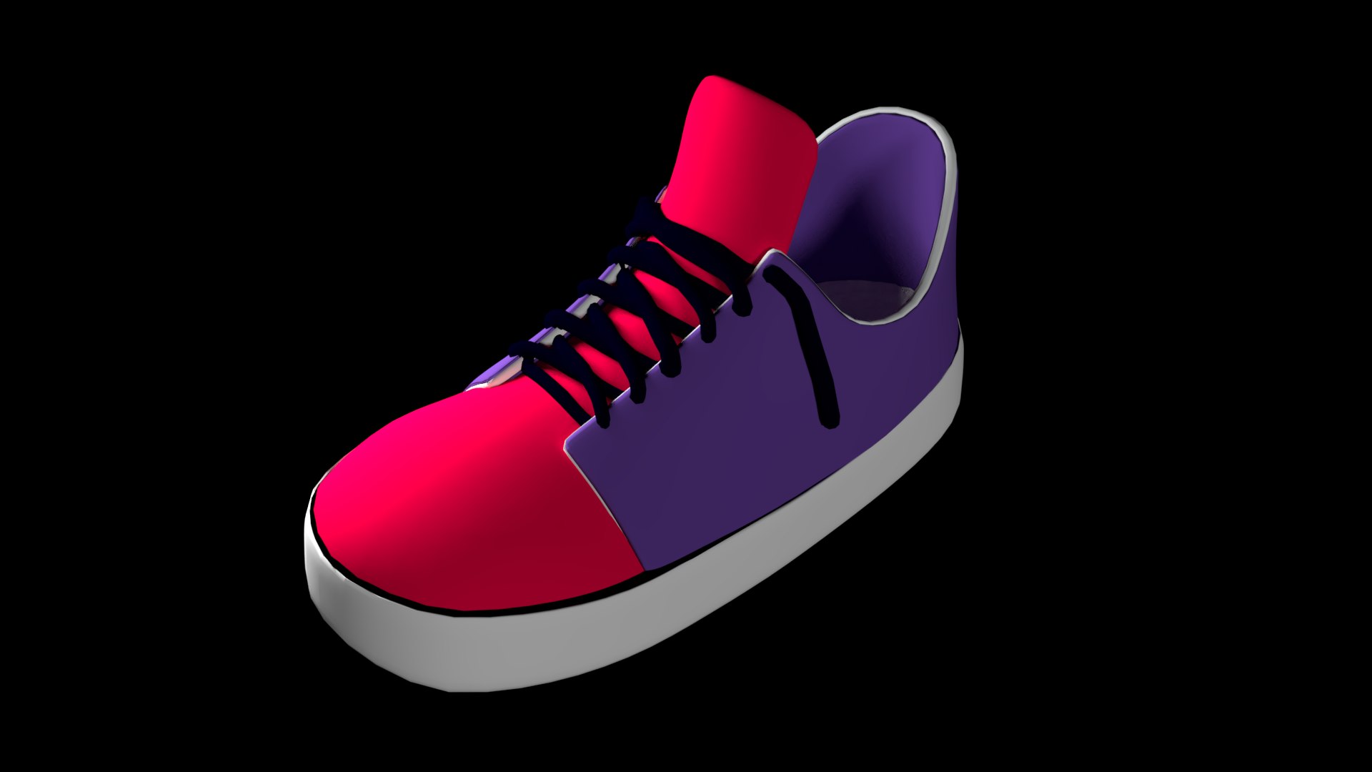 3D Basic Shoe Model - TurboSquid 1384540
