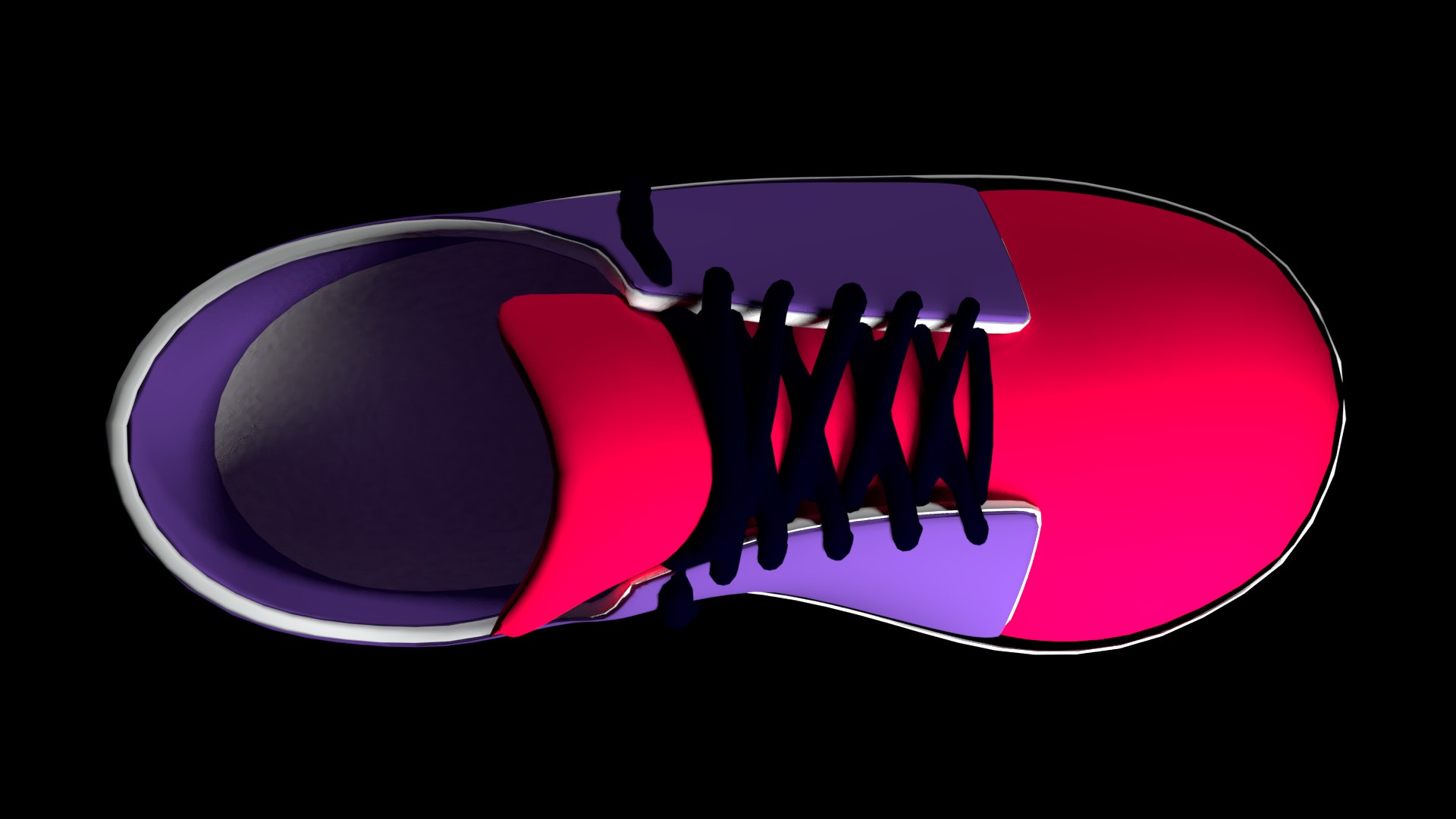 3D Basic Shoe Model - TurboSquid 1384540