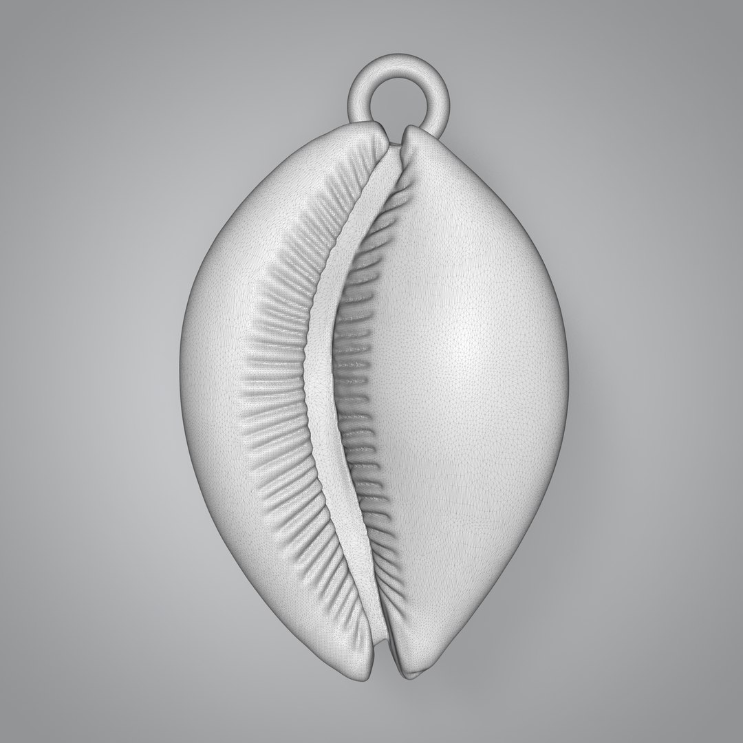Shell Pendant 3D Model - TurboSquid 1877918