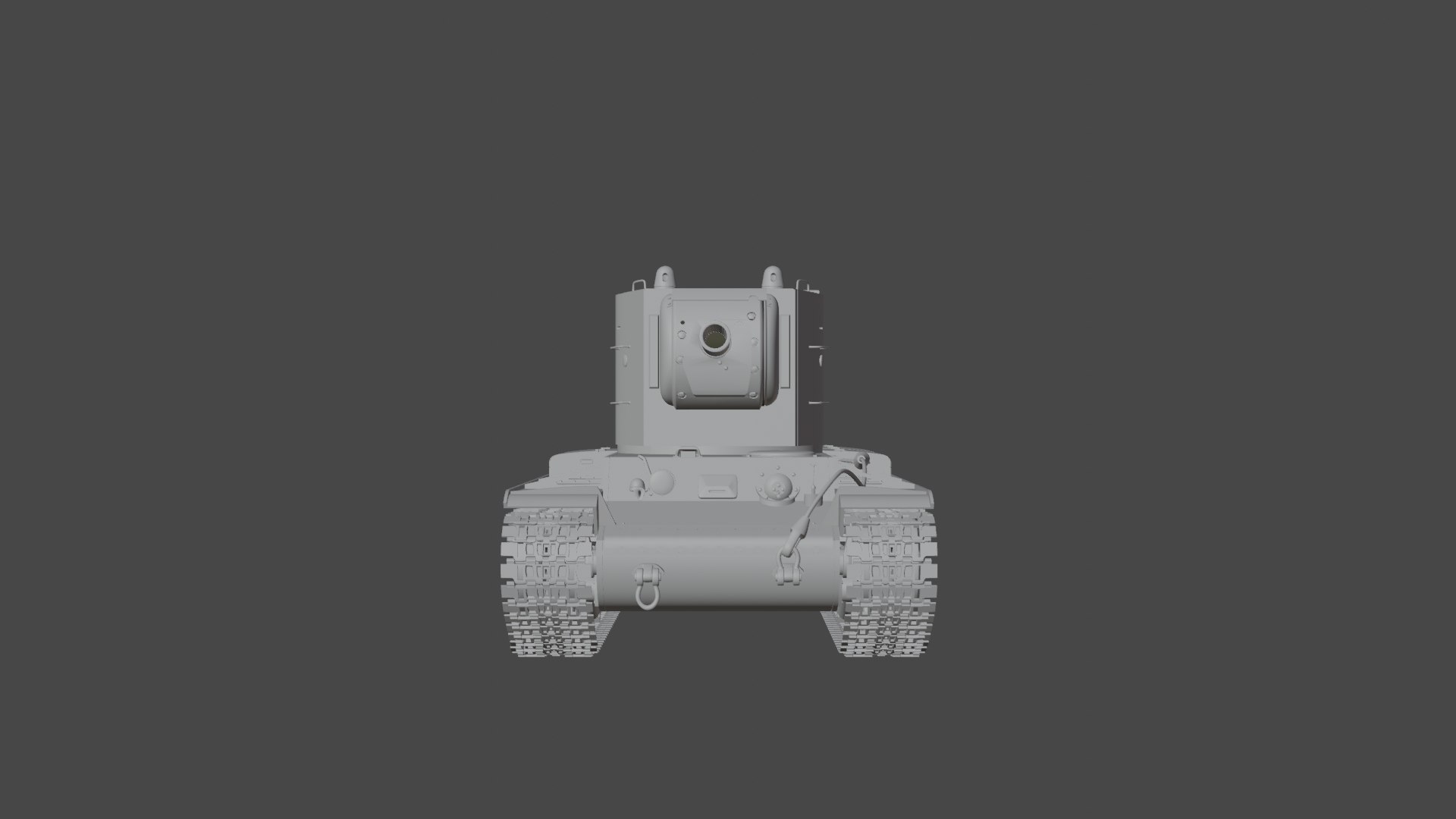 Tank Kv-2 Model - TurboSquid 2151256