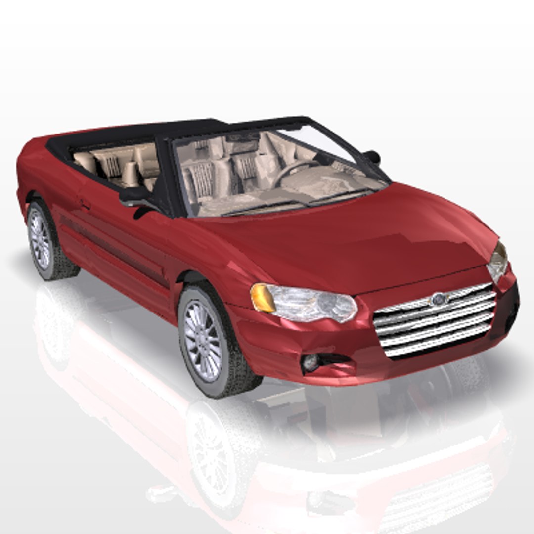 3d Model Car Chrysler Sebring