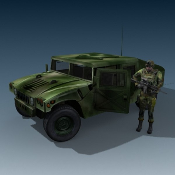 ranger hummer 3d max