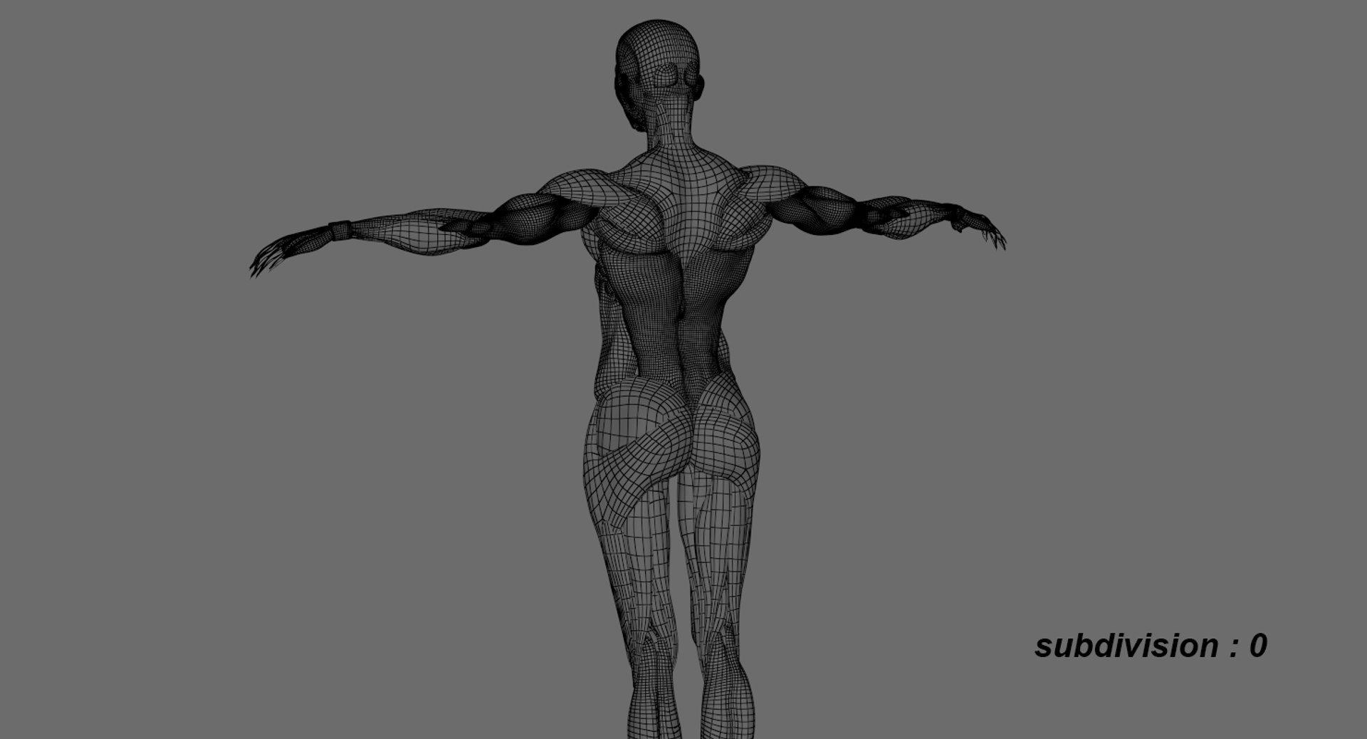 3D model muscular rig male - TurboSquid 1308983
