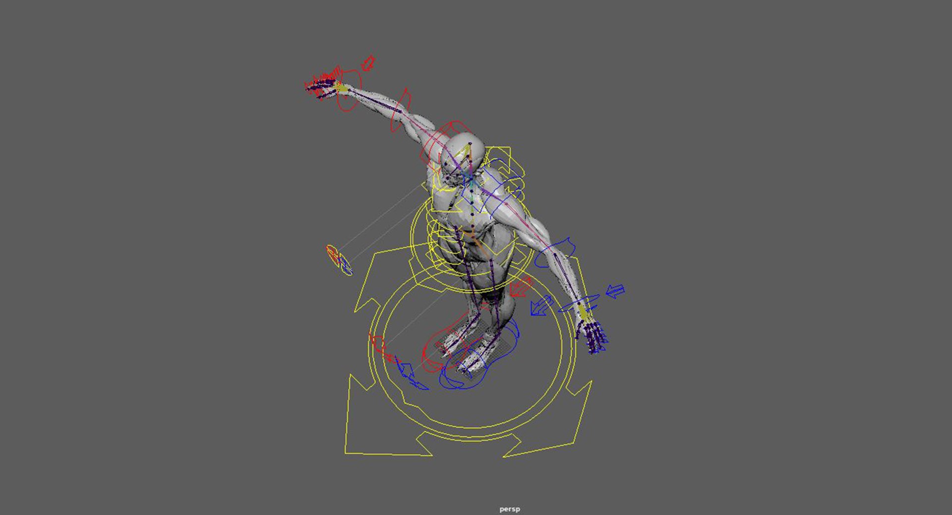 3D model muscular rig male - TurboSquid 1308983