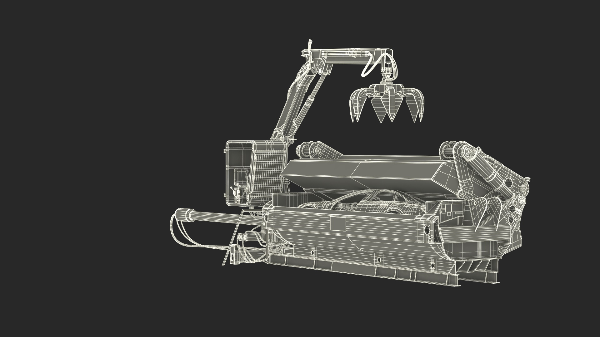 Hydraulic Portable Metal Baler With Scrap Car Rigged 3D - TurboSquid ...