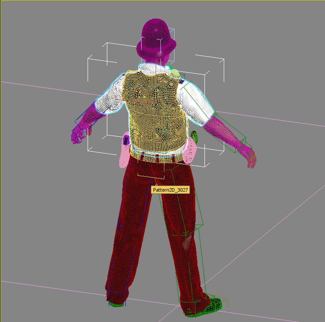 3d Model Metropolitan Police Officer