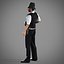 3d Model Metropolitan Police Officer