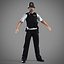 3d Model Metropolitan Police Officer