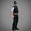 3d Model Metropolitan Police Officer