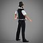 3d Model Metropolitan Police Officer