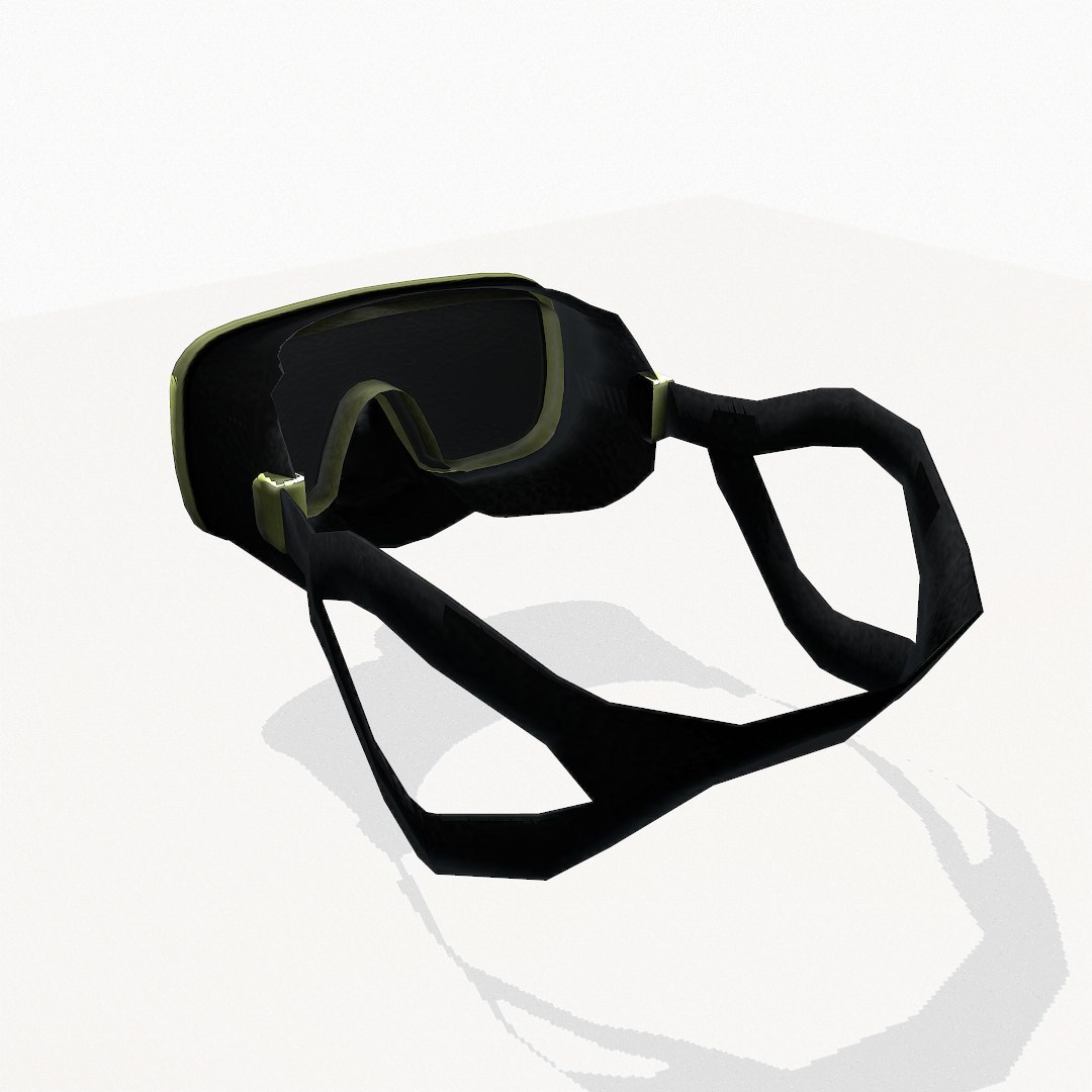 Swimming Mask 3d 3ds