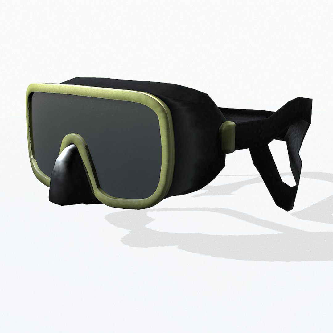 Swimming Mask 3d 3ds