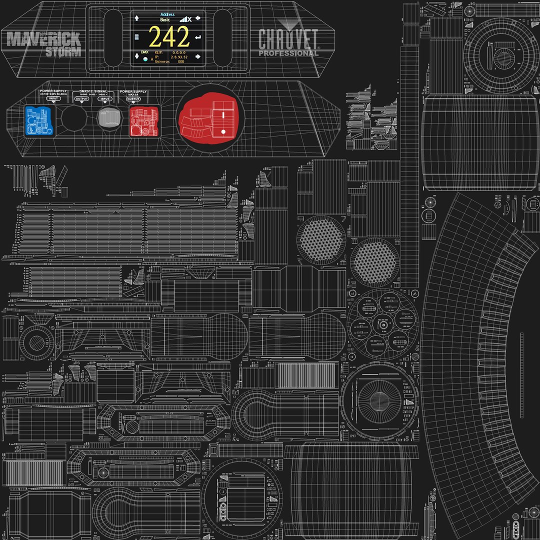 3D Detailed Stage Light Fog Machine - TurboSquid 2106965