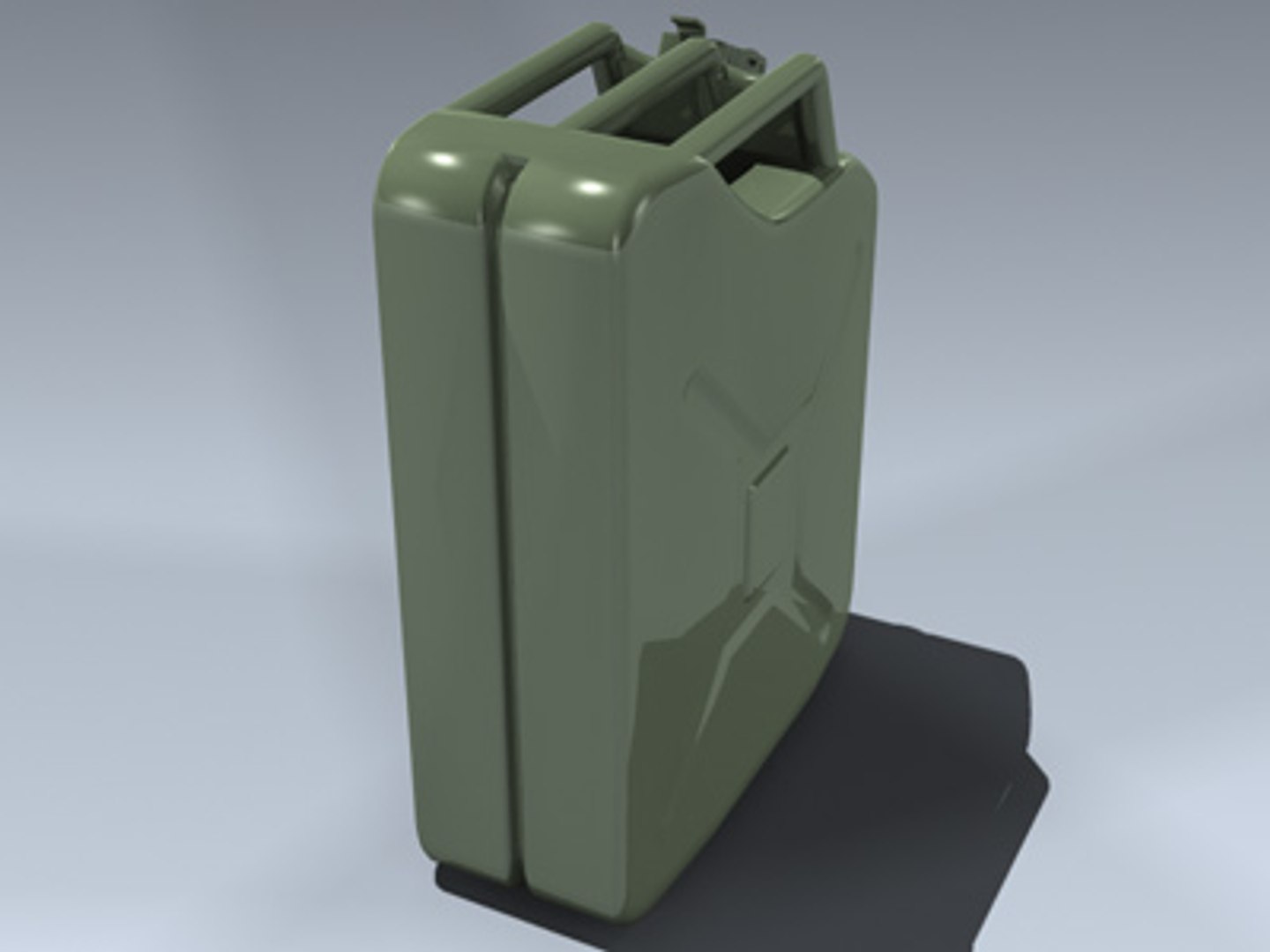 Liter Military Fuel 3d Model