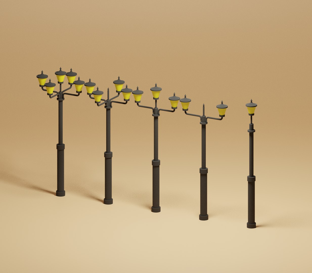 3D model street light - TurboSquid 1660037