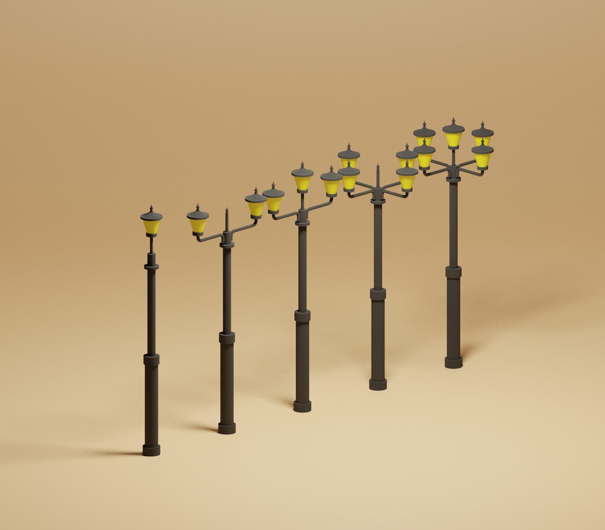 3D model street light - TurboSquid 1660037