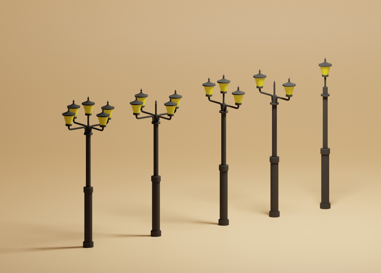 3D Model Street Light - TurboSquid 1660037