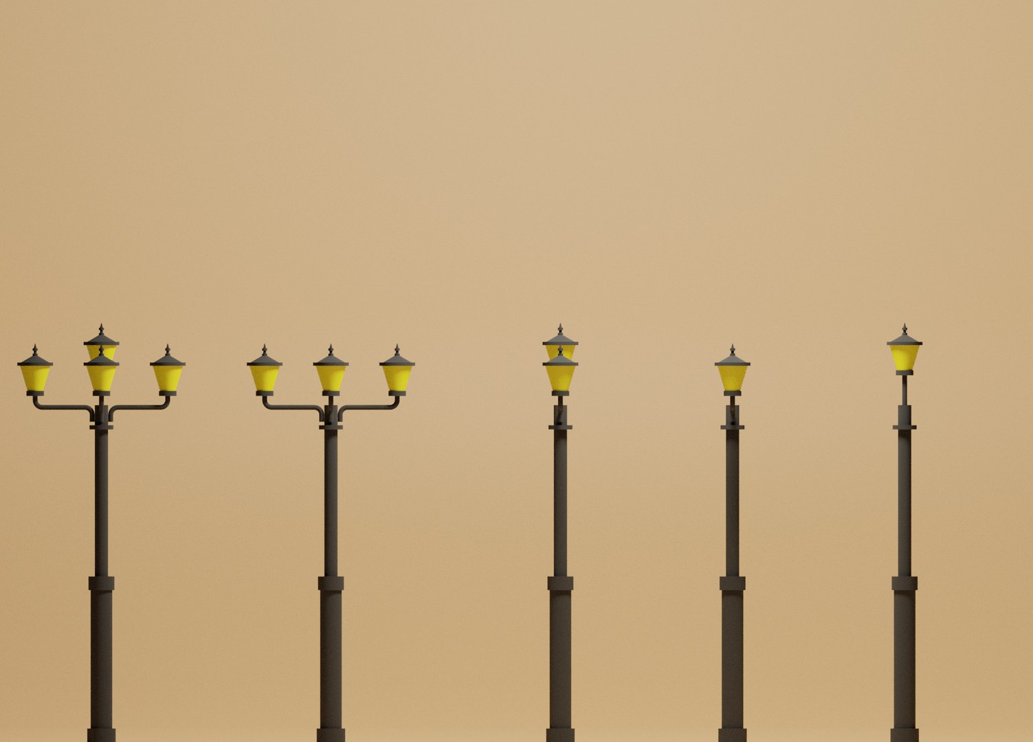 3D Model Street Light - TurboSquid 1660037