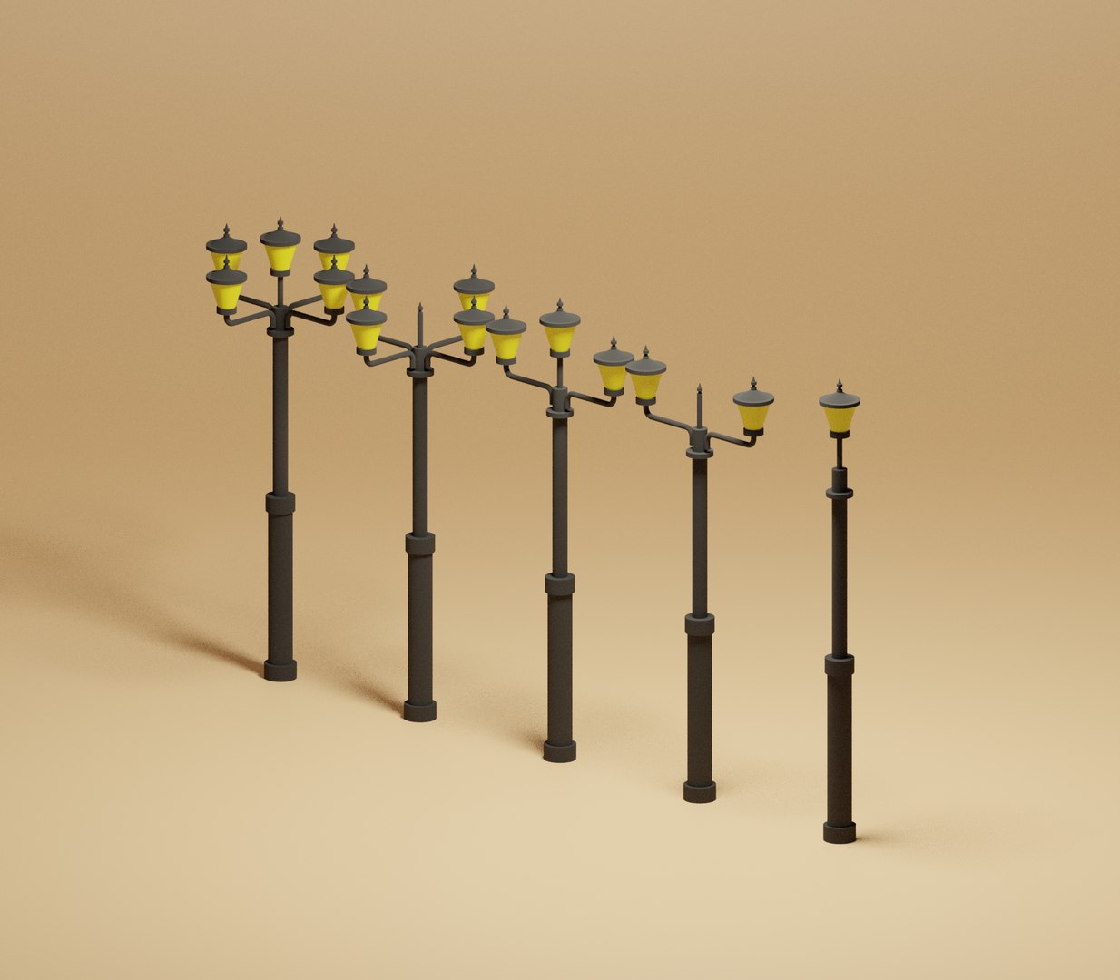 3D model street light - TurboSquid 1660037