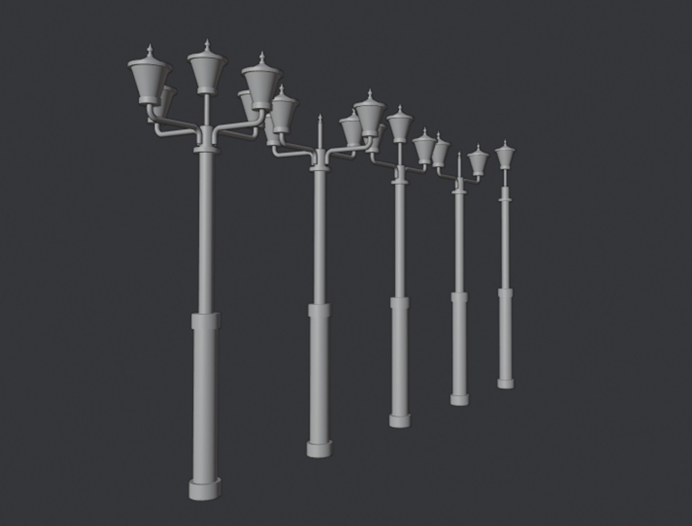 3D Model Street Light - TurboSquid 1660037