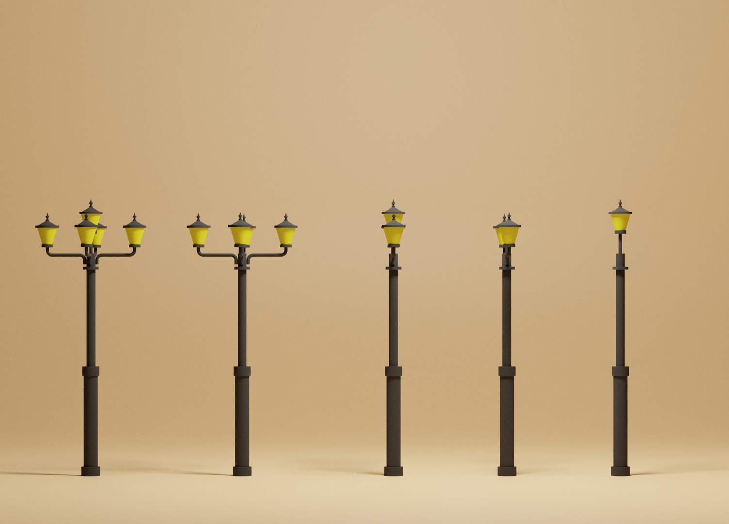 3D Model Street Light - TurboSquid 1660037