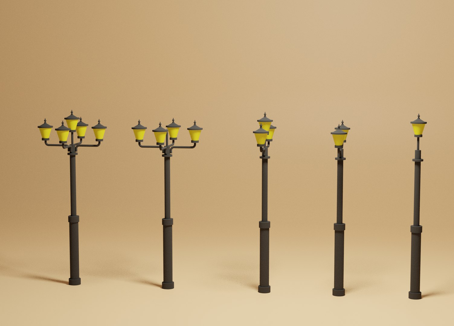 3D Model Street Light - TurboSquid 1660037
