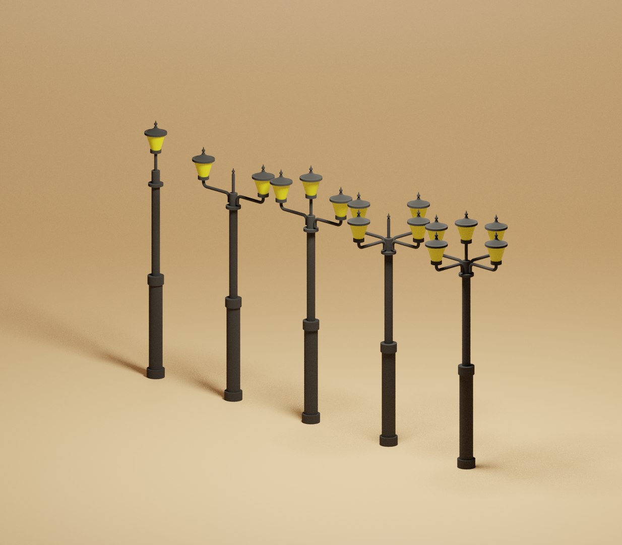 3D model street light - TurboSquid 1660037