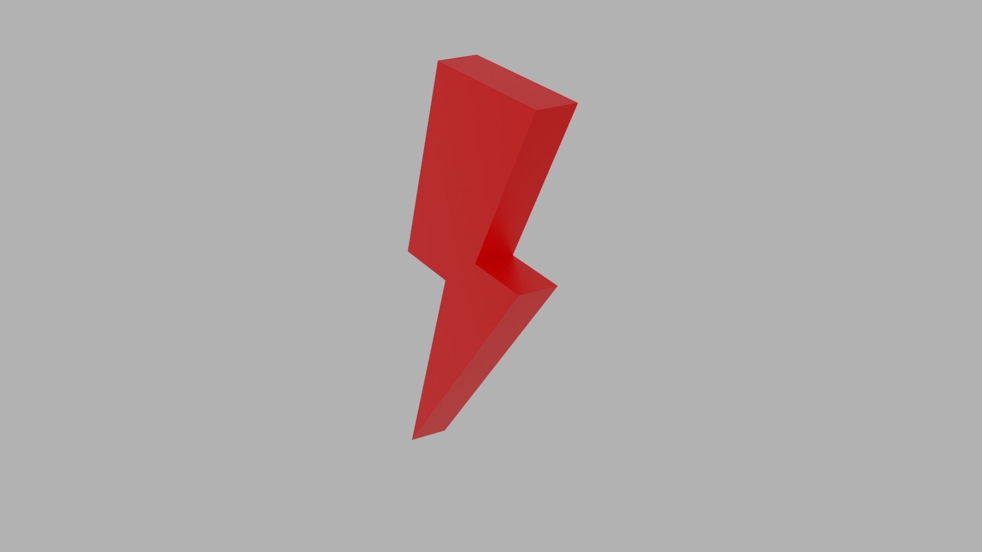 3D Model Lightning Icon - TurboSquid 2136895