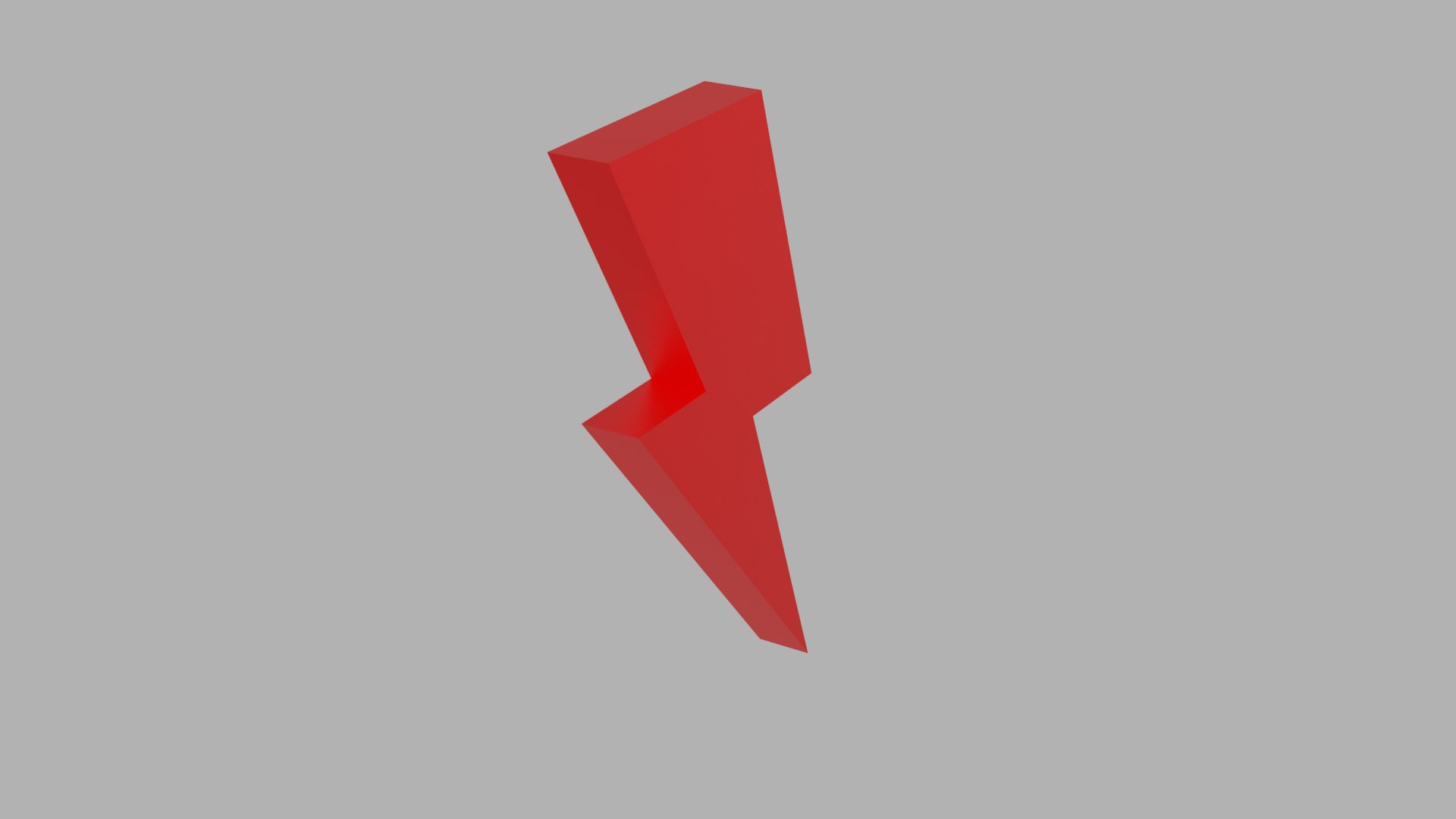 3D Model Lightning Icon - TurboSquid 2136895
