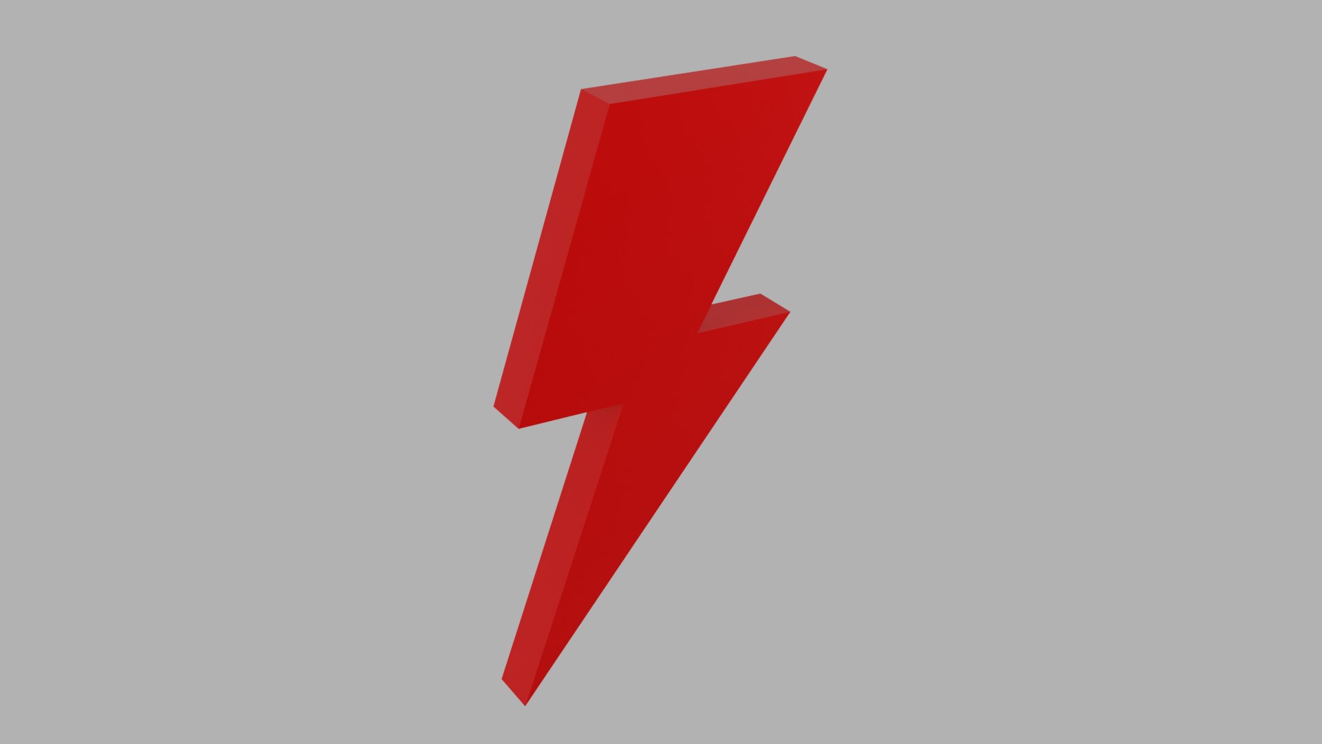 3D Model Lightning Icon - TurboSquid 2136895