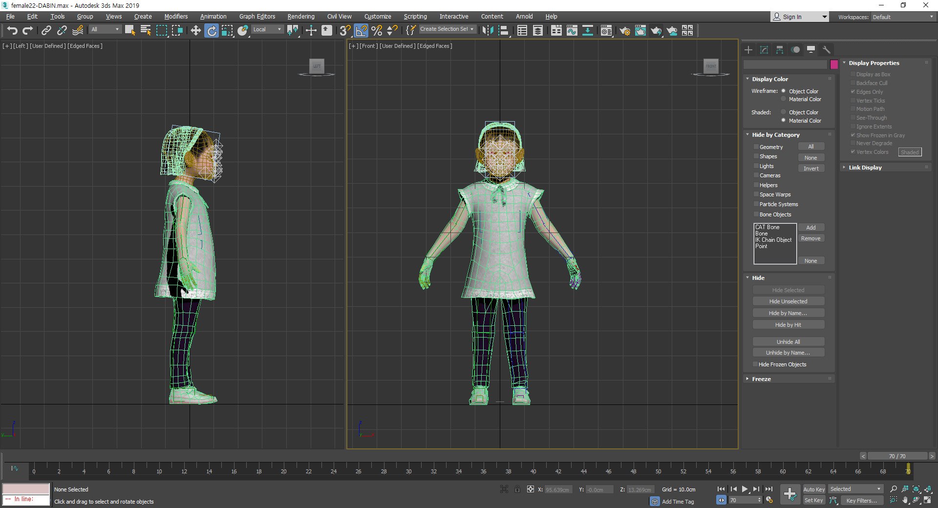 3D Model Rigged Female - - TurboSquid 1452000