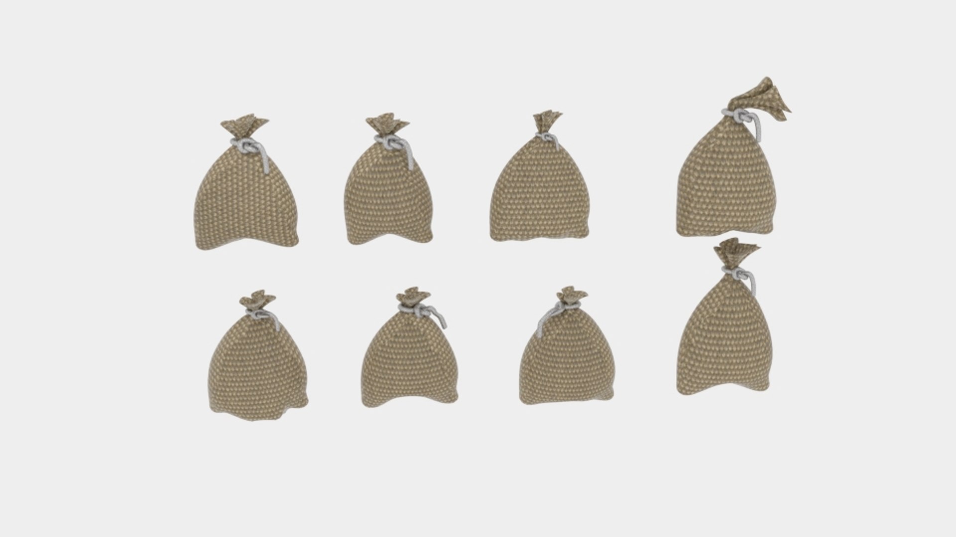 Bag sack pack 3D model - TurboSquid 1279265