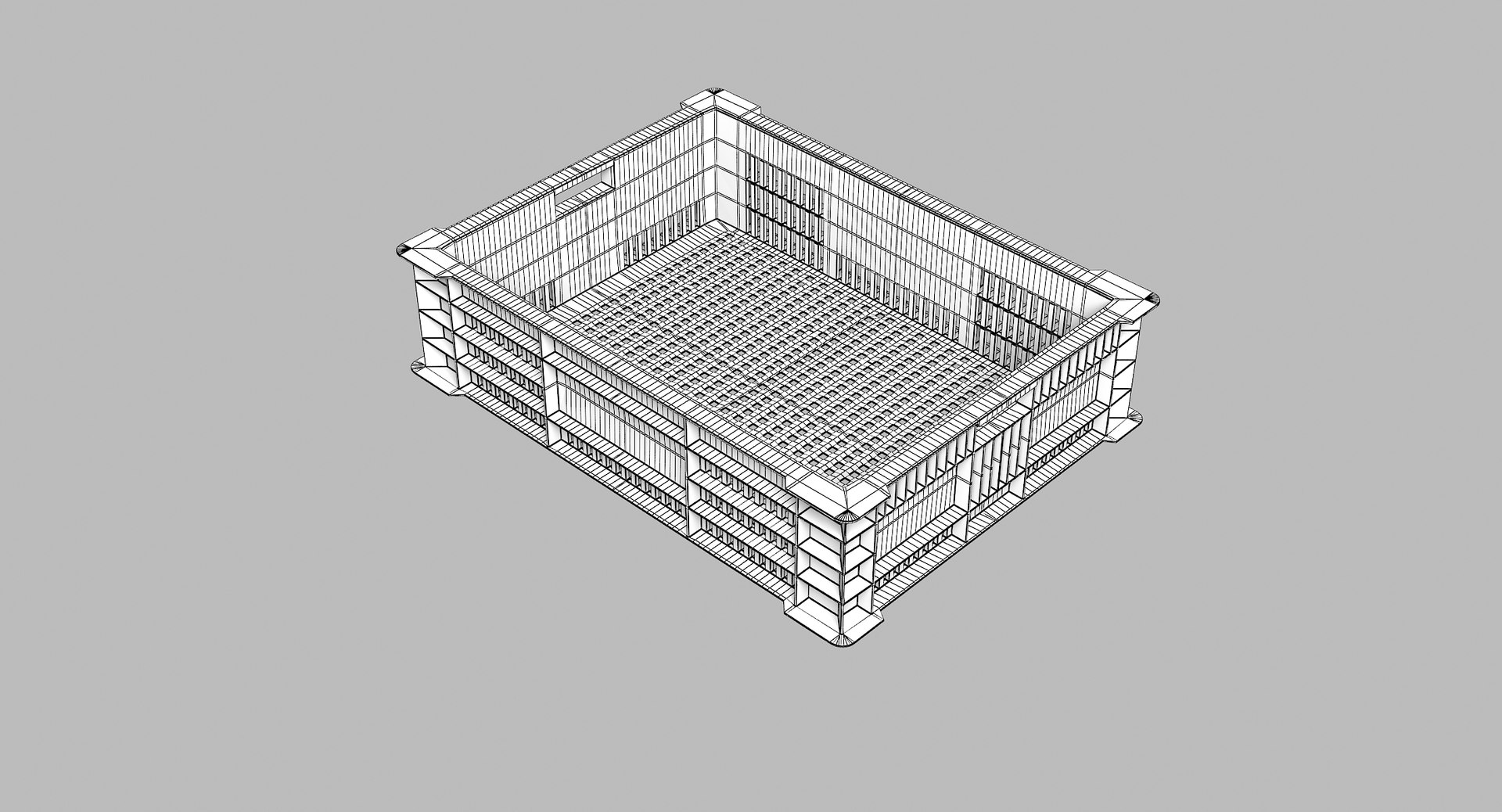 plastic fish crate max
