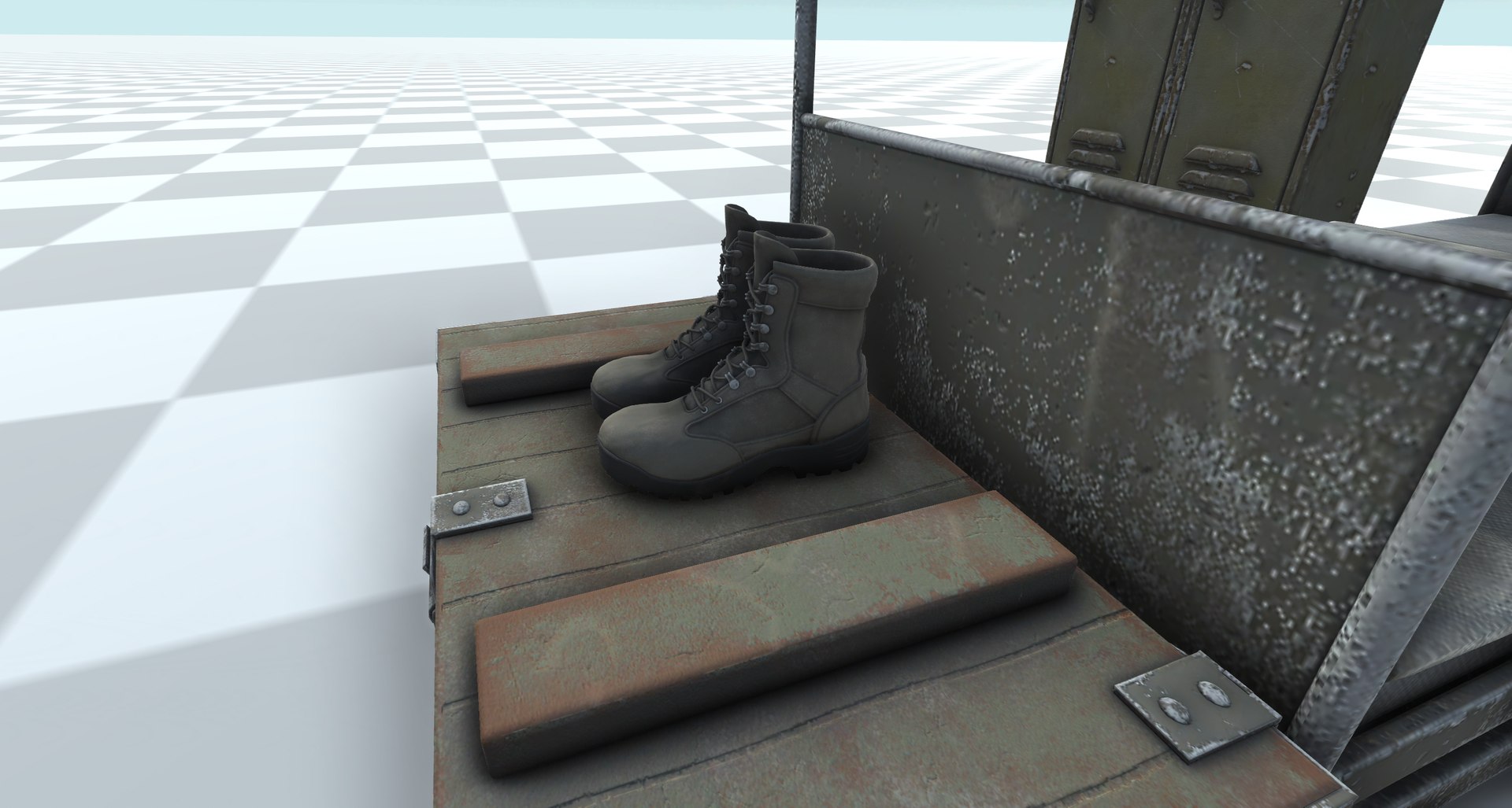 3D Military Barrack Interieur Model - TurboSquid 2153672